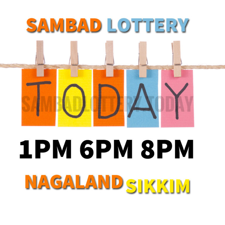 Sambad Lottery Today 19.05.2026 | Live 1PM, 6PM, 8PM Results – Sambad ...